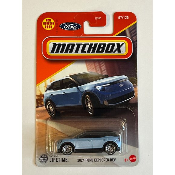 MATCHBOX | Toys | Matchbox 224 Ford Explorer Bev 0725 Blue Suv Diecast ...